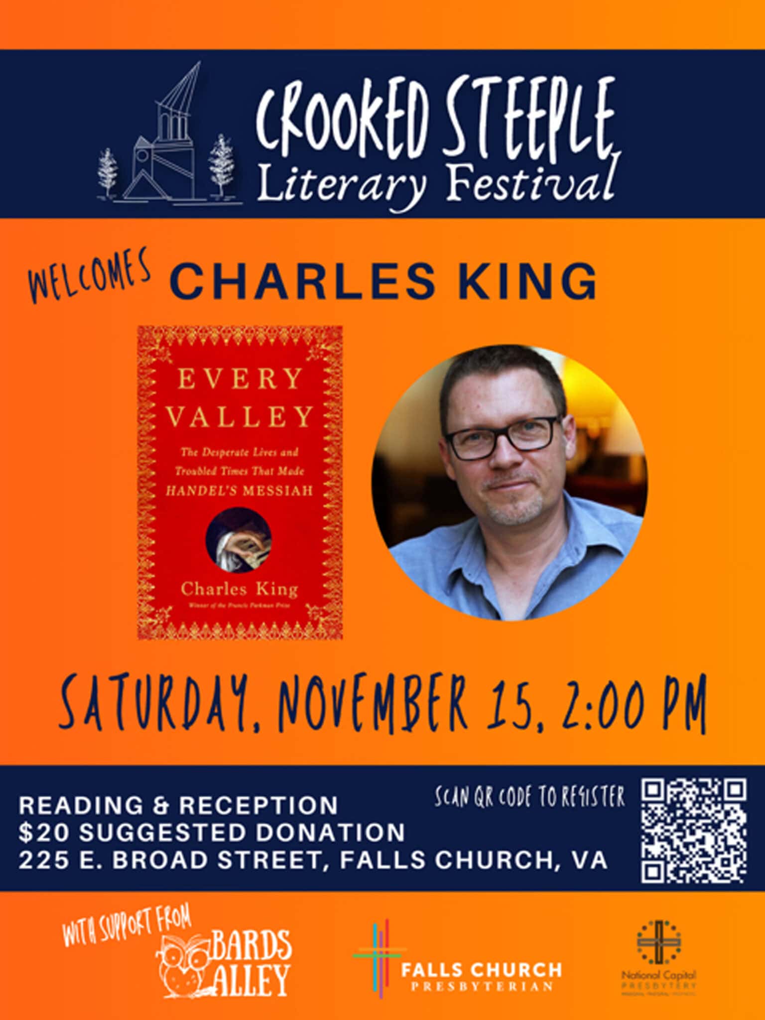 Crooked Steeple: Charles King - National Capital Pres